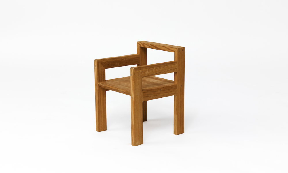 square armed chair | KIDS DESIGN LABO