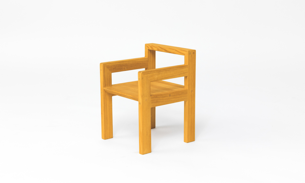 square armed chair | KIDS DESIGN LABO